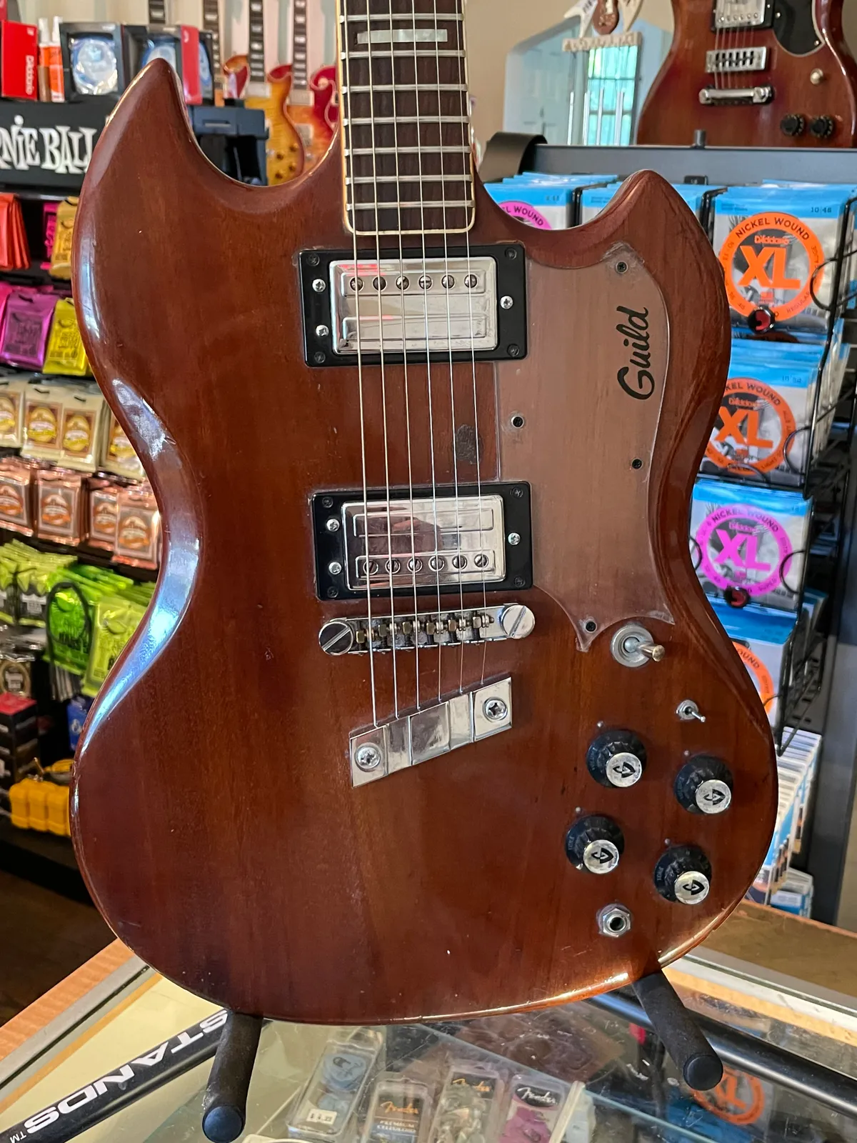 1977 Guild S100 Walnut > Guitars Electric Solid Body | Blues Vintage ...