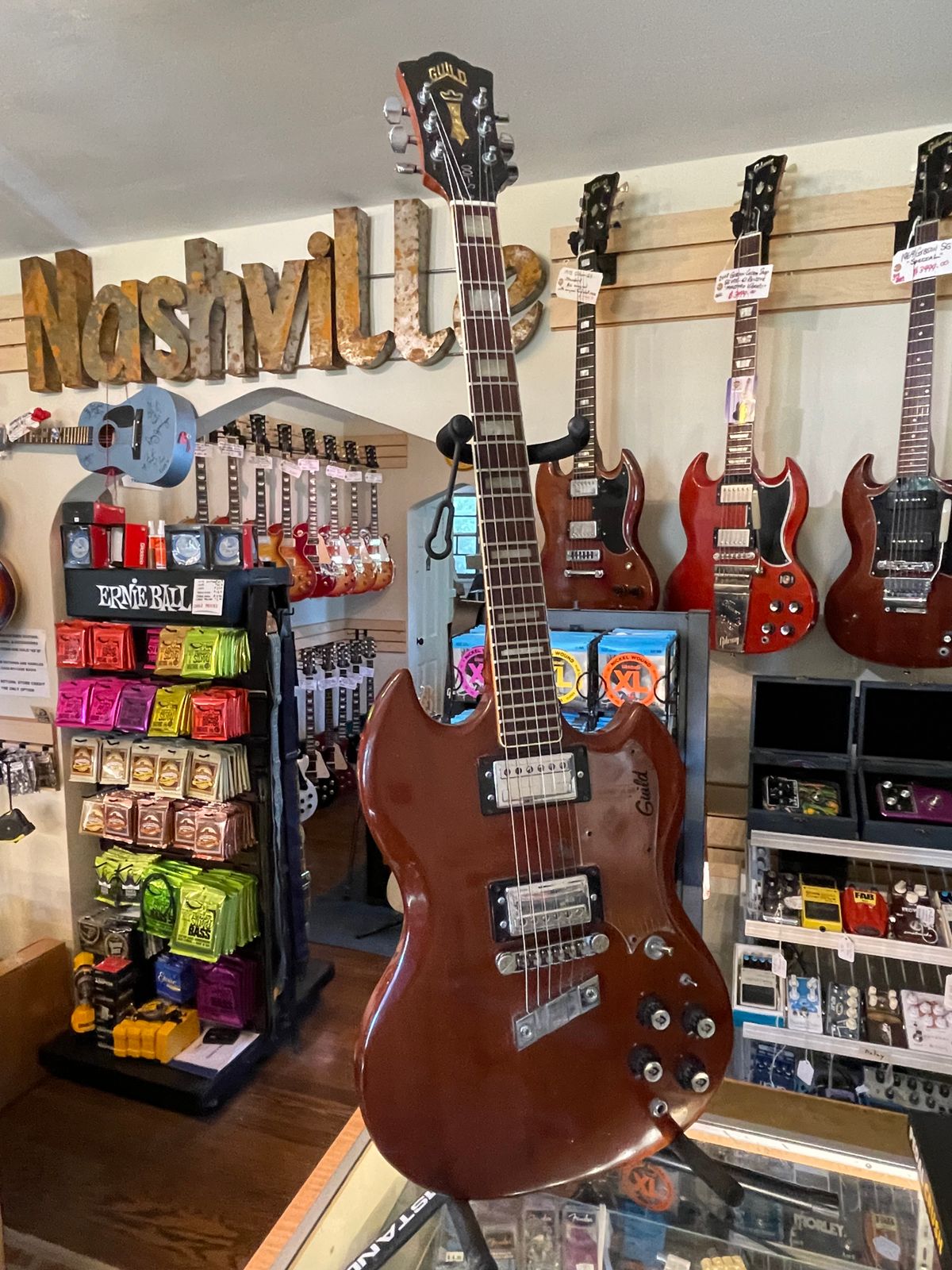 1977 Guild S100 Walnut > Guitars Electric Solid Body | Blues Vintage ...