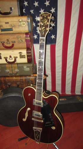 1978 Gretsch super chet Burgundy > Guitars Electric Semi-Hollow Body ...