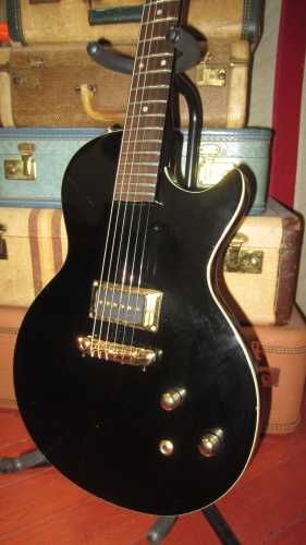 1979 Crestline Les Paul Junior Copy w/ P-94 Pickup Black > Guitars ...