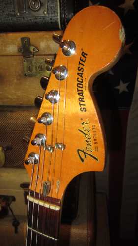 1979 Fender Stratocaster with EMG pickups Natural > Guitars Electric ...