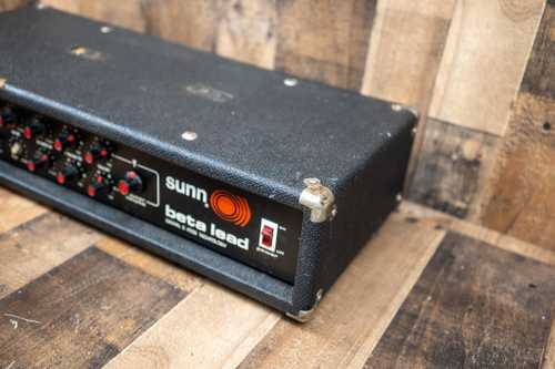 1980 Sunn Beta Lead Head > Amps & Preamps | A Flash Flood of Gear