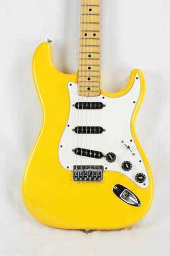 1981 Fender MONACO YELLOW Stratocaster International Color Series Strat ...