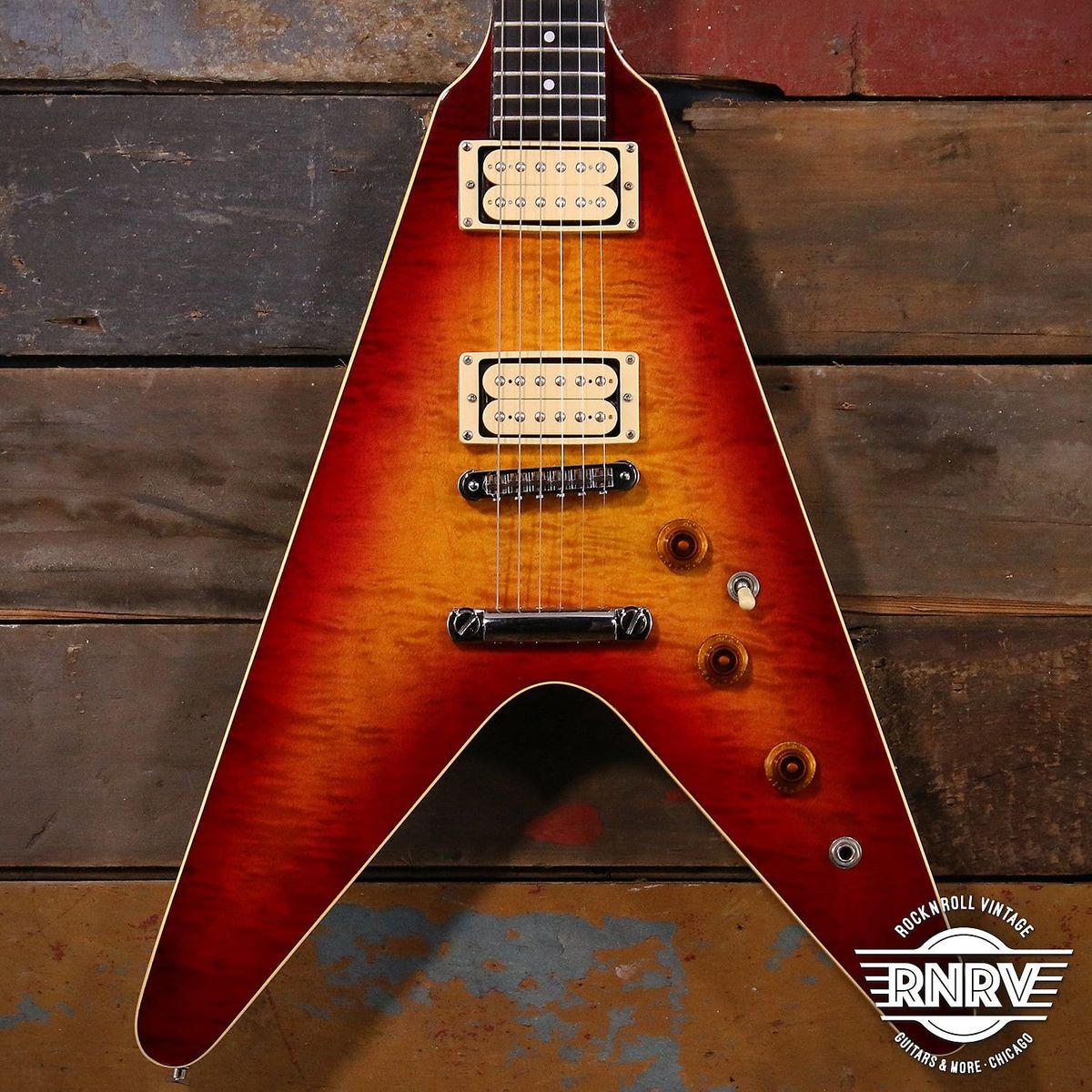 1981 Gibson Flying V Cherry Sunburst > Guitars Electric Solid Body ...