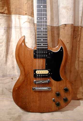 1981 Gibson SG Firebrand Natural > Guitars Electric Solid Body ...