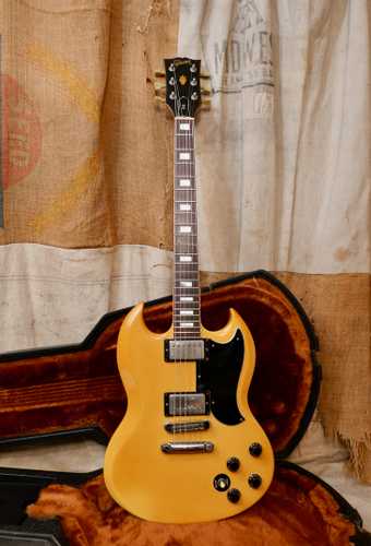 1981 Gibson SG Standard TV Yellow > Guitars Electric Solid Body ...