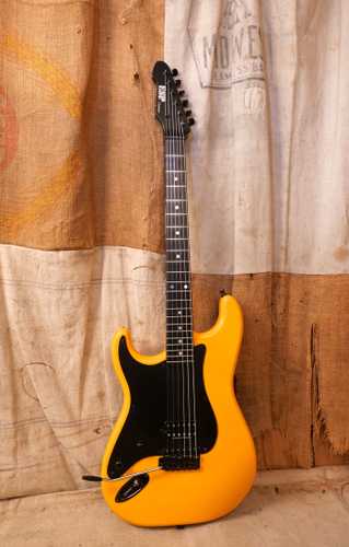 1982 ESP M-1 Lefty Taxi Yellow > Guitars Electric Solid Body ...