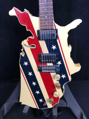 1982 Gibson Stars and Stripes Map red, white, and blue > Guitars ...