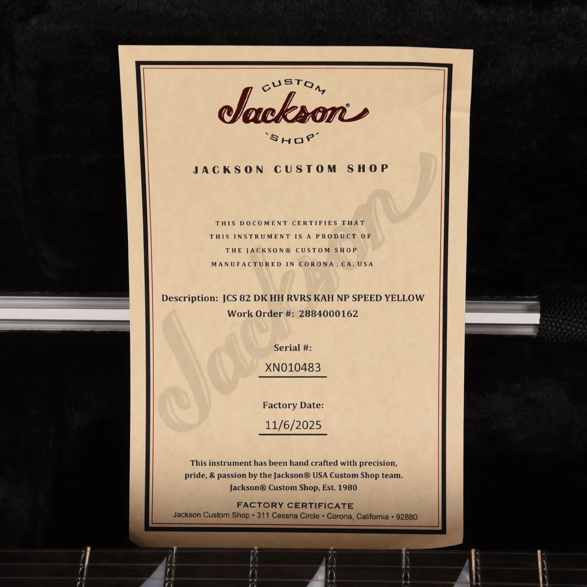1982 Jackson Dinky Yellow Speed Yellow > Guitars Electric Solid Body ...