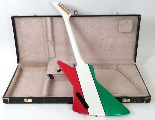 1983 Gibson Explorer Green White Red > Guitars Electric Solid Body ...