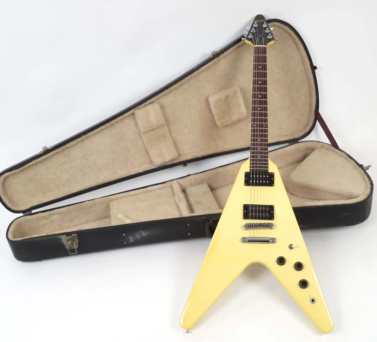 1983 Gibson Flying V Alpine White > Guitars Electric Solid Body ...