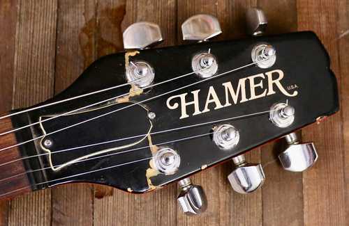 1983 Hamer Blitz Red > Guitars Electric Solid Body | Rock n Roll ...