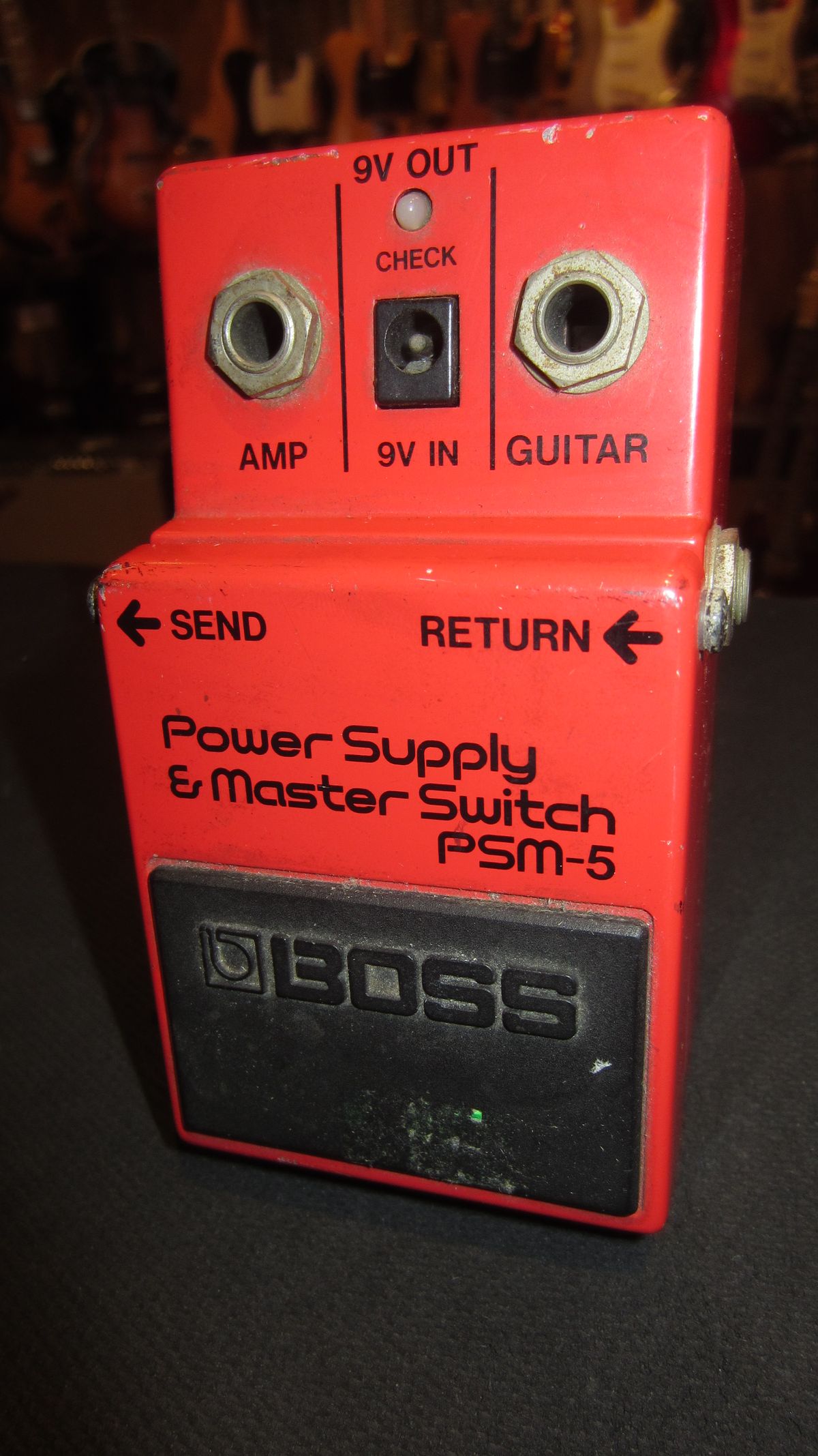1984 BOSS PSM-5 Power Supply & Master Switch Red > Effects | Rivington ...