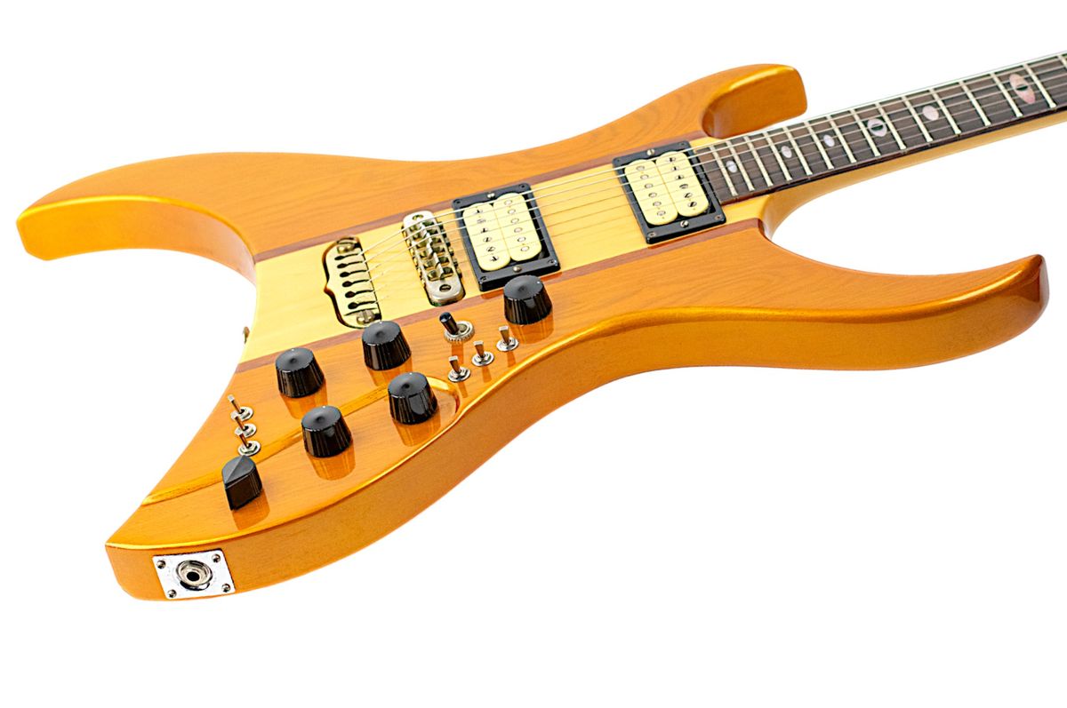 1985 Aria Pro II U100 Transparent Gold > Guitars Electric Solid Body ...