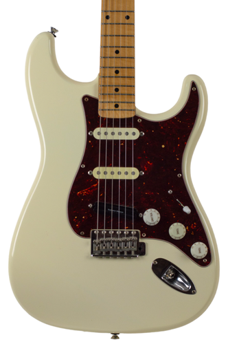 1985 Fender MIJ Stratocaster Olympic White > Guitars Electric Solid ...