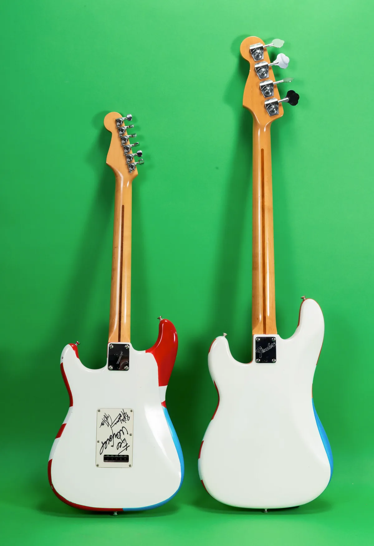 1985 Fender Precision Bass Stratocaster Electric Flag > Guitars ...