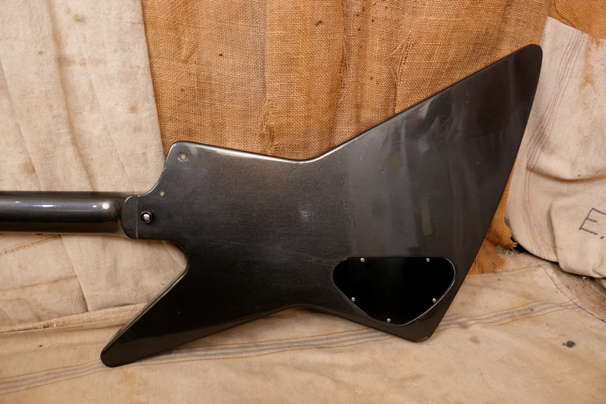 1985 Gibson Explorer EXP-425 Pewter Metallic > Guitars Electric Solid ...