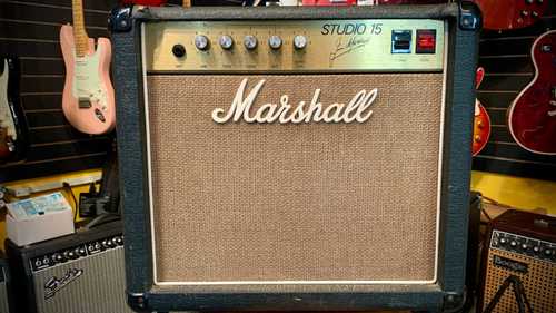 1985 Marshall Model 4001 Studio 15 Black > Amps & Preamps | Willies ...