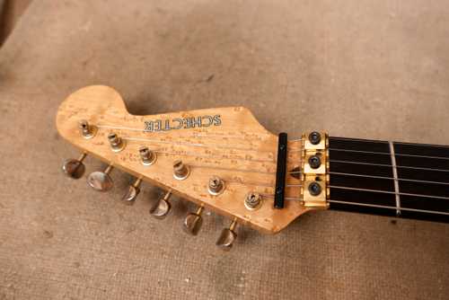 1985 Schecter Super Strat Pink > Guitars Electric Solid Body ...