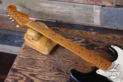 1986 Fender '56 Reissue Strat Black > Guitars Electric Solid Body ...
