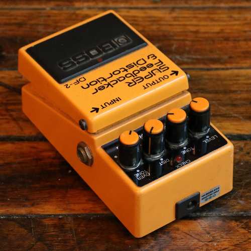 1987 Boss DF-2 Super Feedbacker & Distortion MIJ Label Black > Effects ...