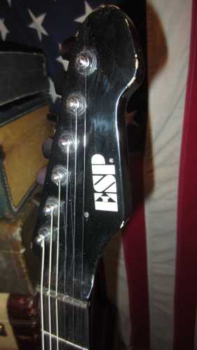 1989 ESP Custom Stratocaster Black > Guitars Electric Solid Body ...