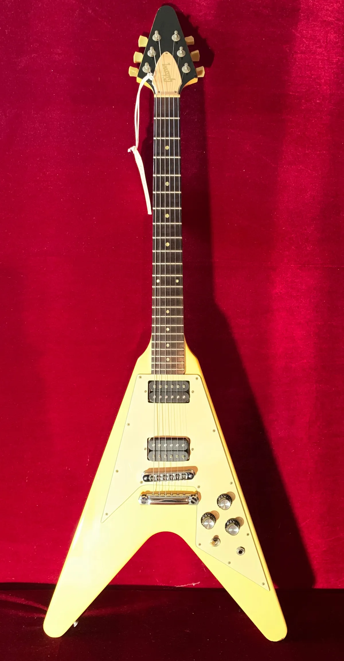 1989 GIBSON FLYING V ‘67’ re-issue White > Guitars Electric Solid Body ...