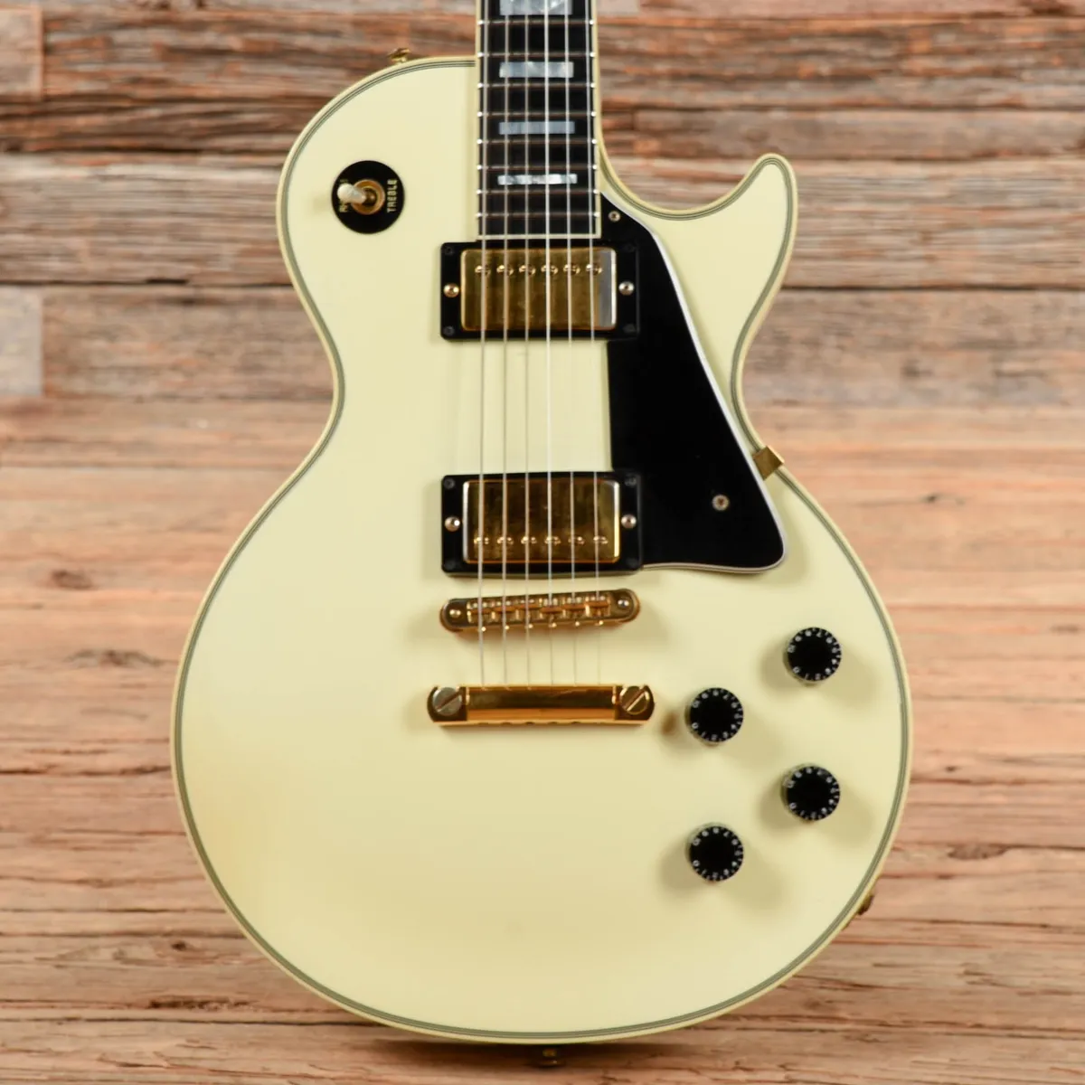 1989 Gibson Les Paul Custom Les Paul Custom White White > Guitars ...