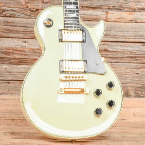 1989 Gibson Les Paul Custom Les Paul Custom White White > Guitars ...