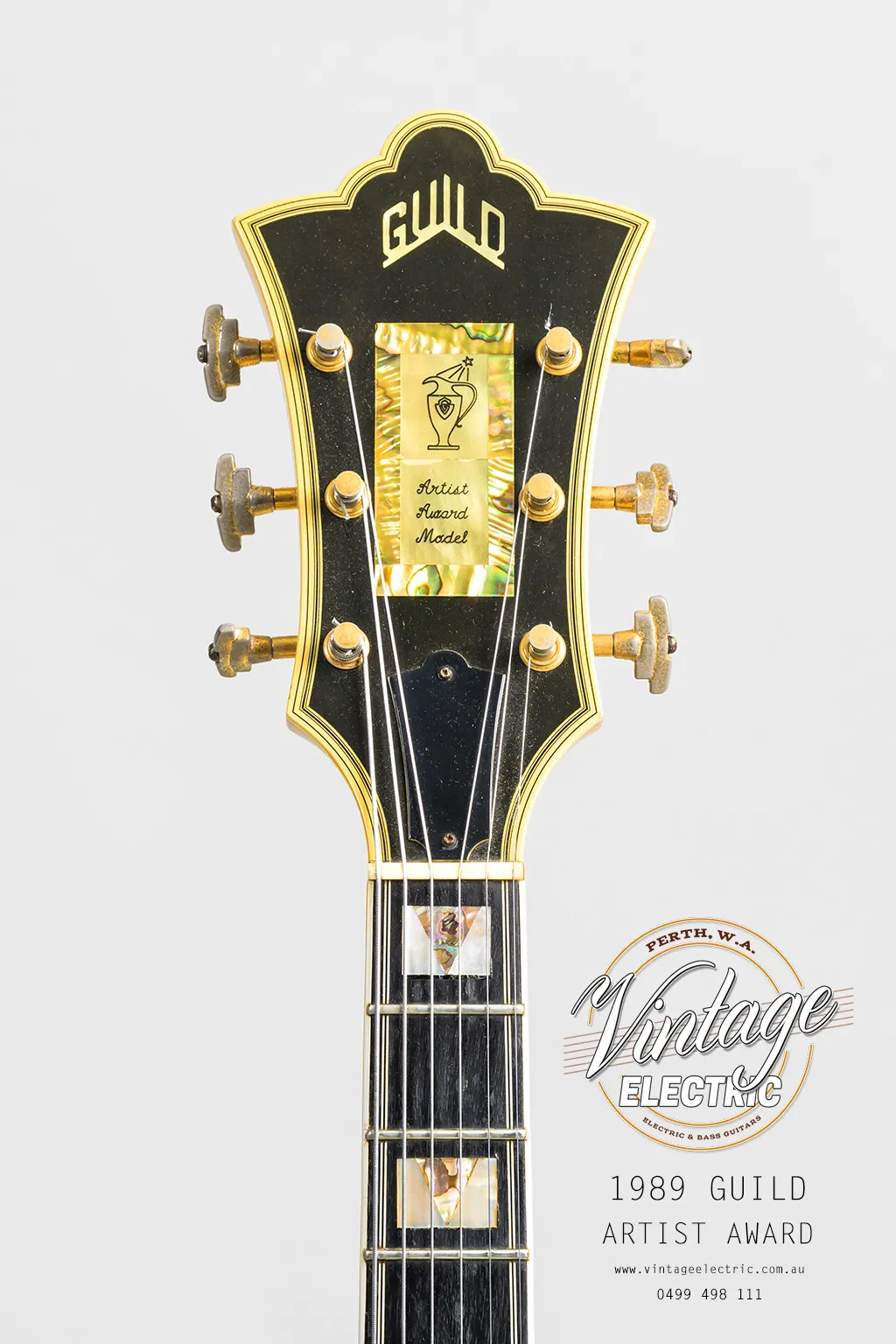1989 Guild Artist Award Natural > Guitars Archtop Electric & Acoustic ...
