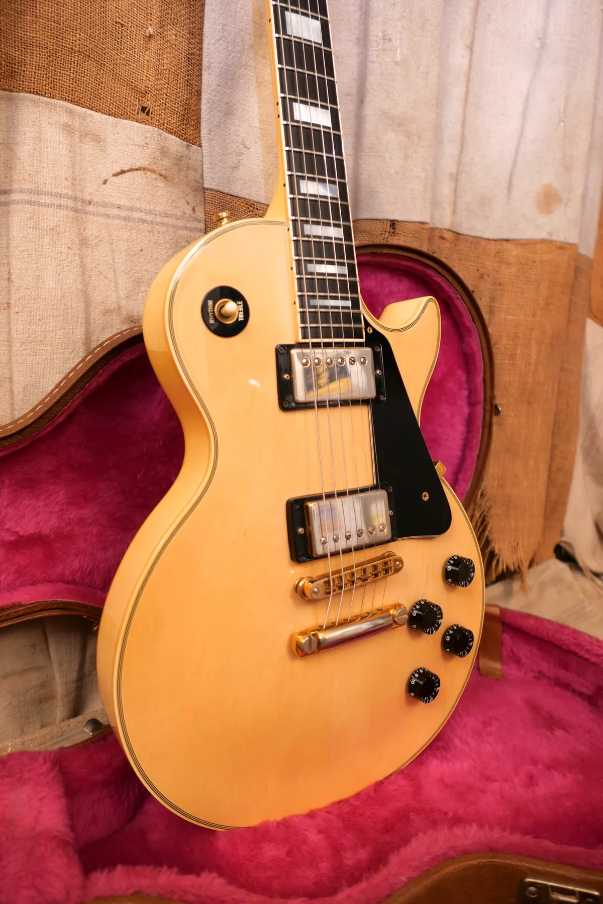 1990 Gibson Les Paul Custom Limited Edition "Colours" Blond > Guitars ...