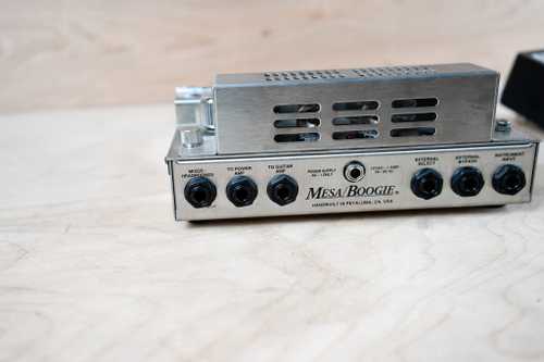 1990 Mesa Boogie V-Twin Tube Preamp Pedal Chrome > Effects | A Flash ...