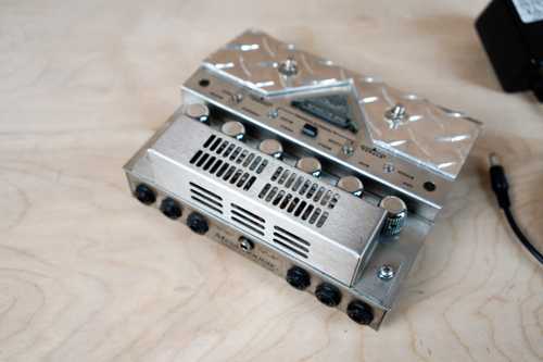 1990 Mesa Boogie V-Twin Tube Preamp Pedal Chrome > Effects | A Flash ...
