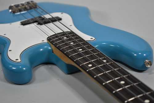 1990 Squier Precision Bass Maui Blue > Guitars Electric Solid Body ...
