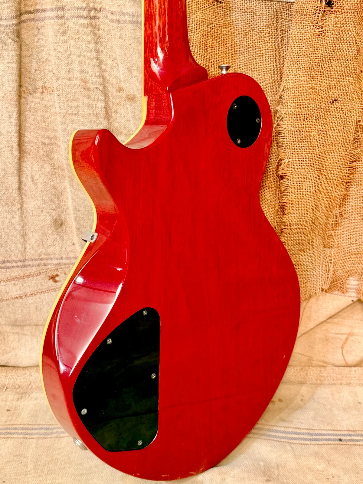 1990 Fender Custom Shop Michael Stevens LJ Amber Flame > Guitars ...
