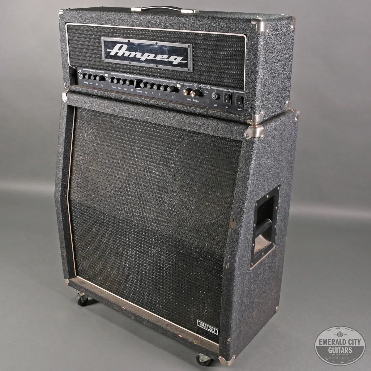 1990 Ampeg VL-1002 Lee Jackson Head w/ 4x12" Cabinet > Guitars Electric ...
