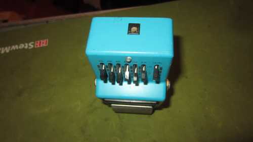 1991 Maxon GE-9 Graphic Equalizer Blue > Effects | Rivington Guitars