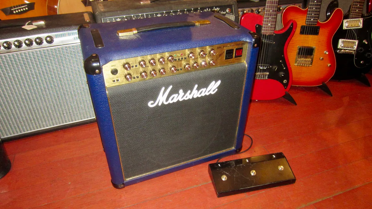 1992 Marshall 30th Anniversary Combo Amp Model 6101 Purple > Amps ...