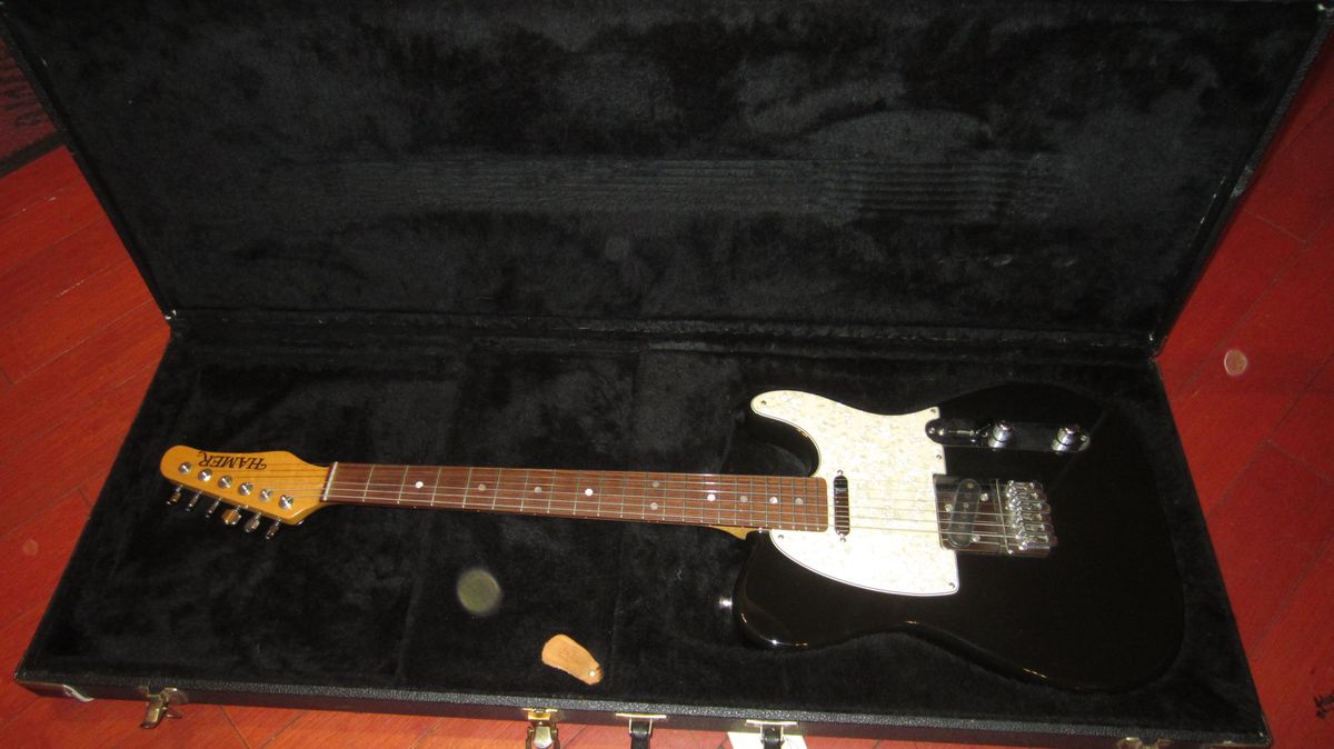 1993 Hamer T-51 Telecaster Black > Guitars Electric Solid Body ...