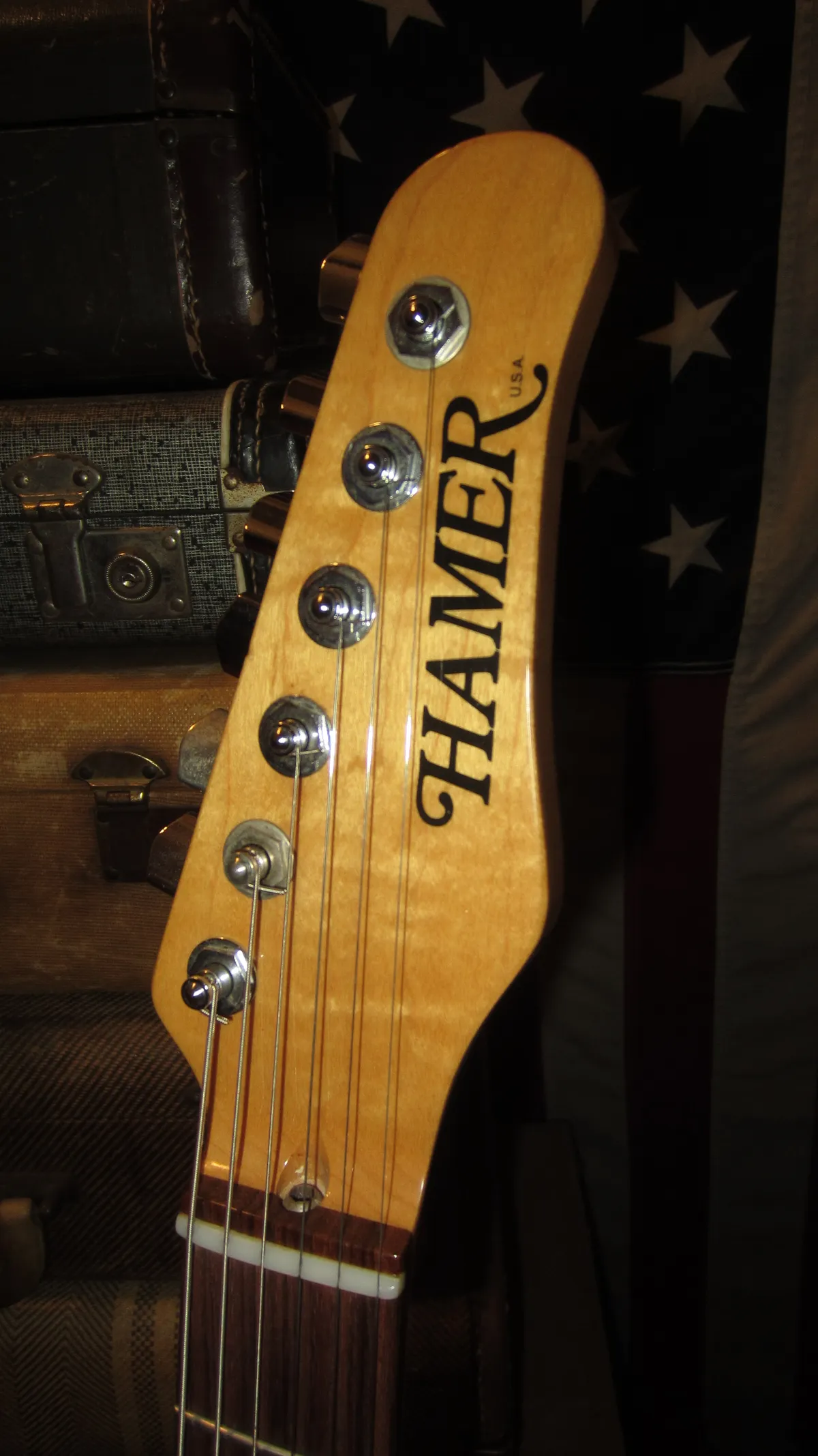1993 Hamer T-51 Telecaster Black > Guitars Electric Solid Body ...