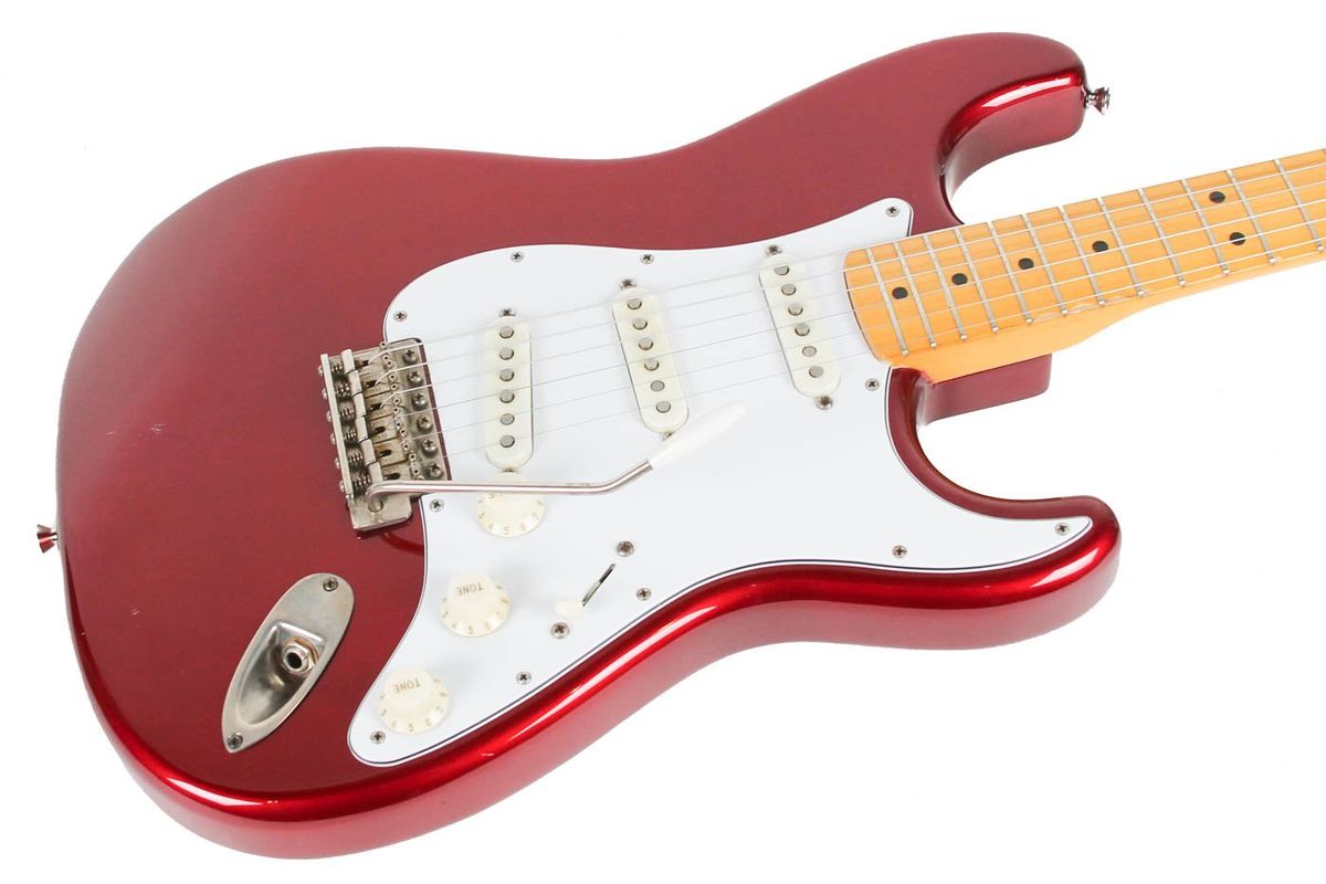 1994 Fender 70s Stratocaster MIJ Candy Apple Red > Guitars Electric ...