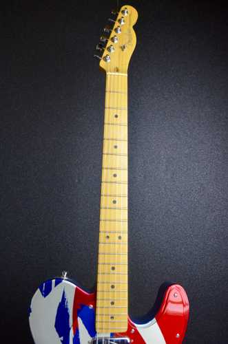 1995 Fender Telecaster-Aluminum Red, White, and Blue > Guitars Electric ...