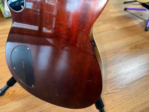 1995 Gretsch Sparkle Jet G6129 Red Sparkle > Guitars Electric Solid ...