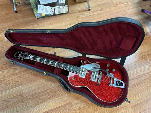 1995 Gretsch Sparkle Jet G6129 Red Sparkle > Guitars Electric Solid ...