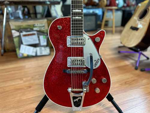 1995 Gretsch Sparkle Jet G6129 Red Sparkle > Guitars Electric Solid ...