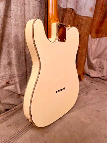 1996 Fender TLG-94P Telecaster Custom 50th Anniversary Snow White ...