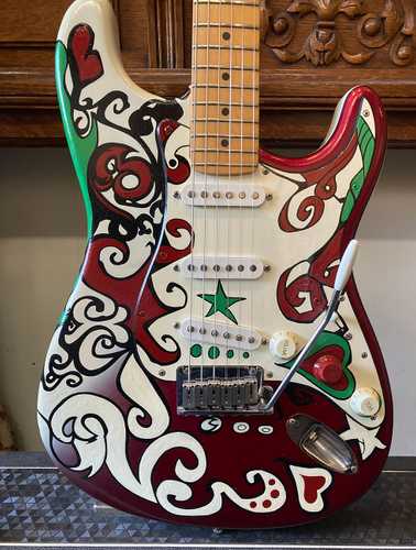 1997 FENDER Stratocaster Hendrix paint > Guitars Electric Solid Body ...