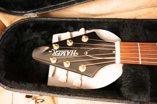 1997 Hamer Vector Korina Limited Edition Flying V #27 of 72 Korina ...