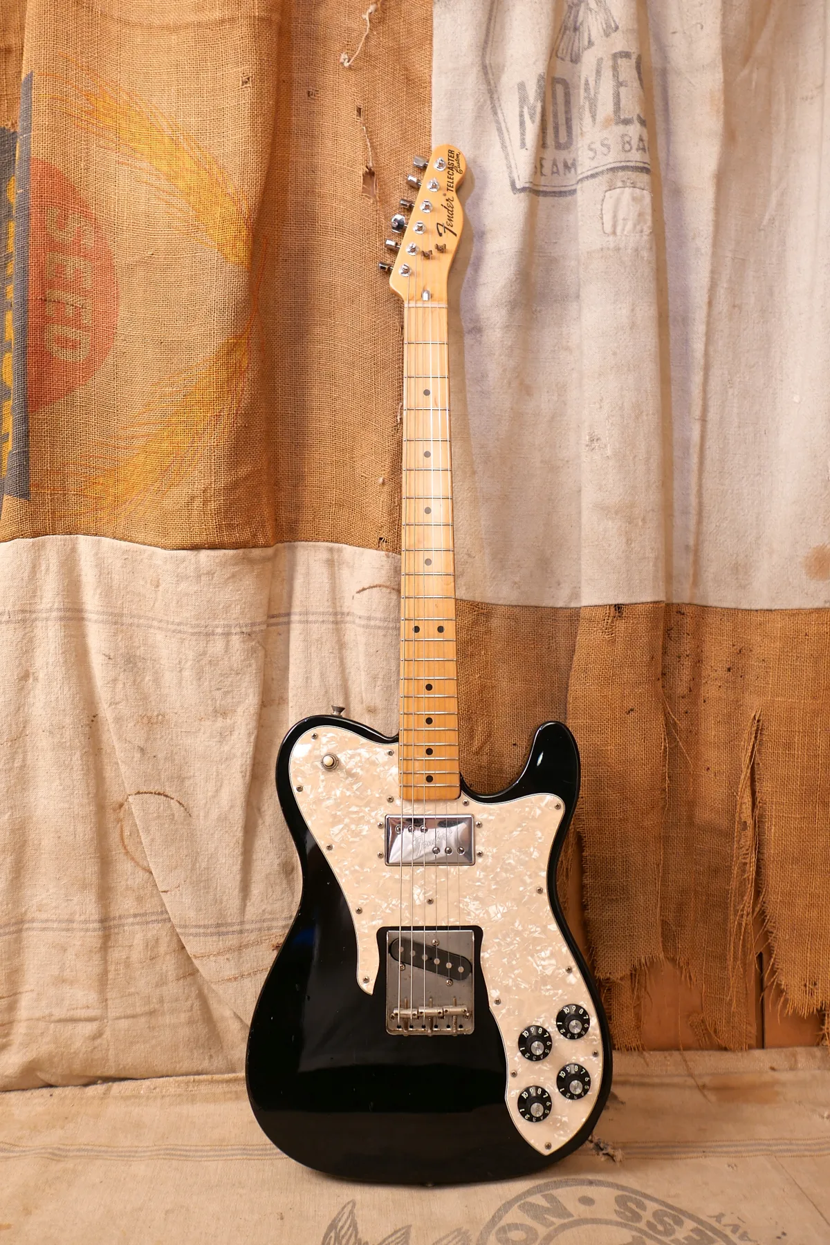 1998 Fender '70's Reissue Telecaster Custom MIJ Black > Guitars ...