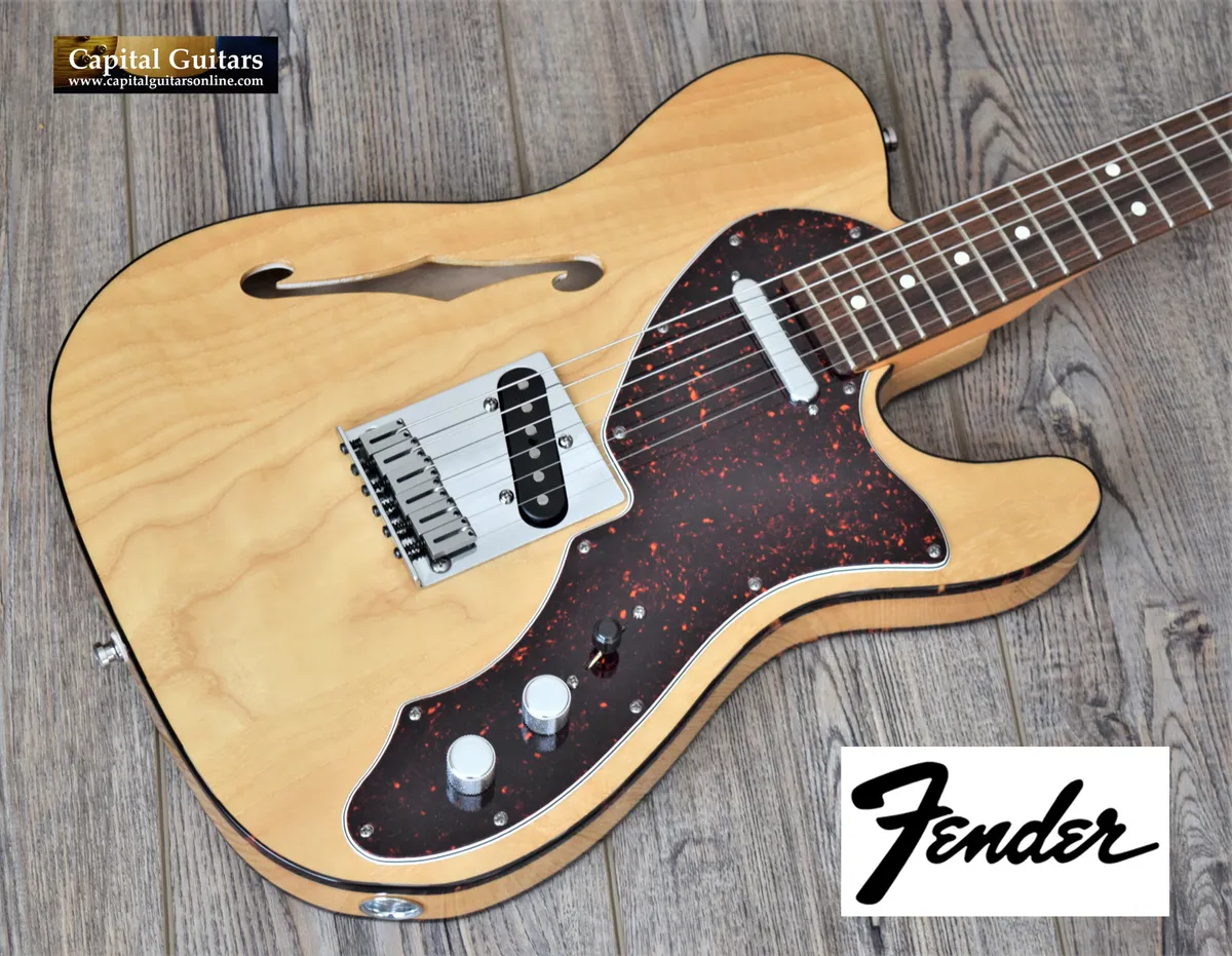 1998 Fender 90's Tele Thinline Natural > Guitars Electric Solid Body ...